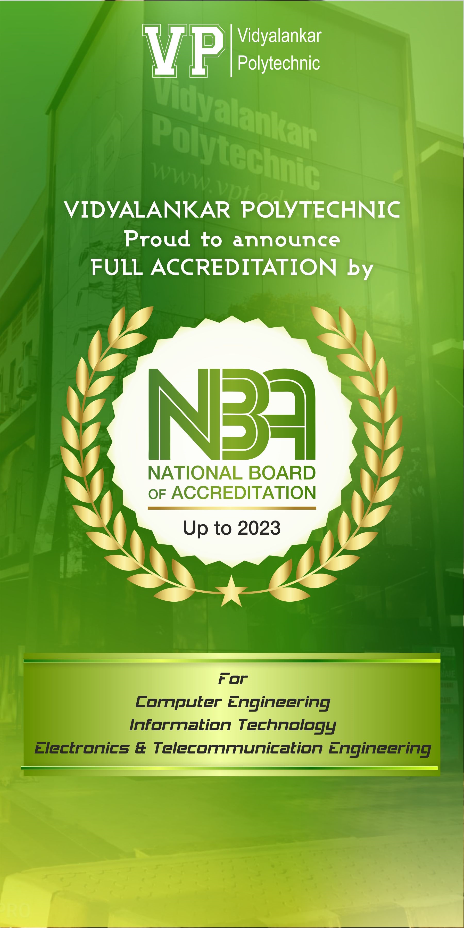 VP | Vidyalankar Polytechnic